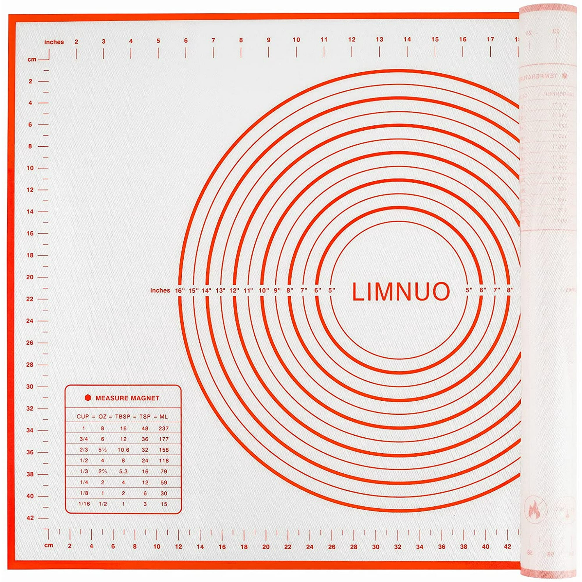 Click here for Geecy Xxl Silicone Pastry Mat Extra Thick Non Stic... prices