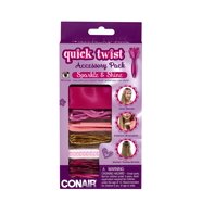 Conair Quick Twist Hair Braider with Bonus Elastics, Ribbons, Hair ...