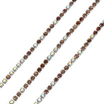 Uxcell 10 Yard Crystal Rhinestone Chain 0.08'' Width Sew on Close Claw ...