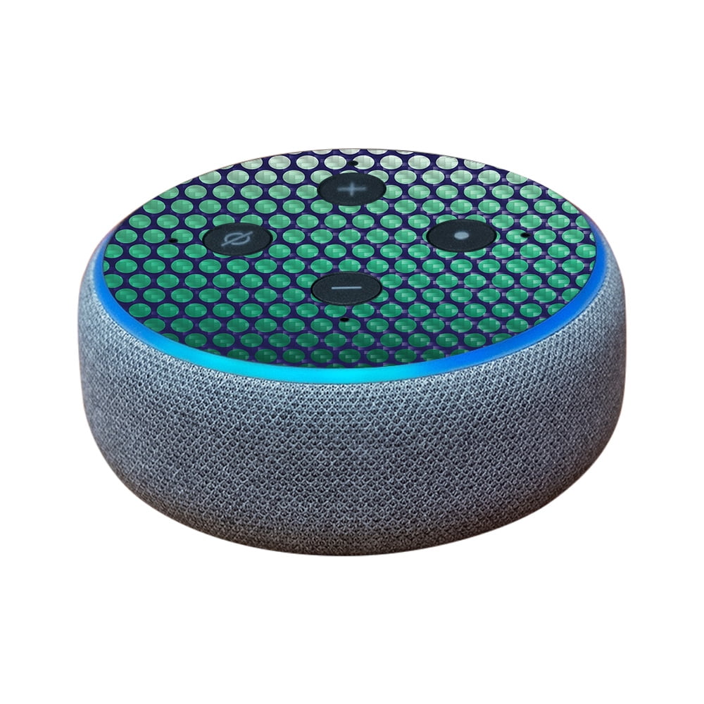 Carbon Fiber Skin Wrap Decal Compatible With Amazon Echo Dot (3rd Gen ...
