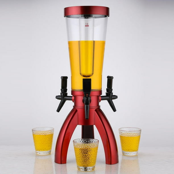 Beer Beverage Dispenser 3L Dispenser Machine for Party Cocktail red ...