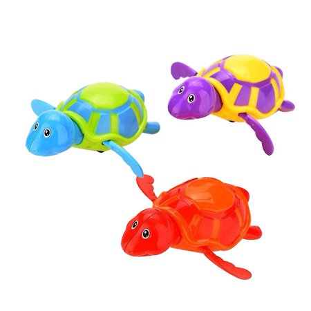 Play Turtles Water Kids Bath Pool Tub Animals Sounding Toys Swim ...