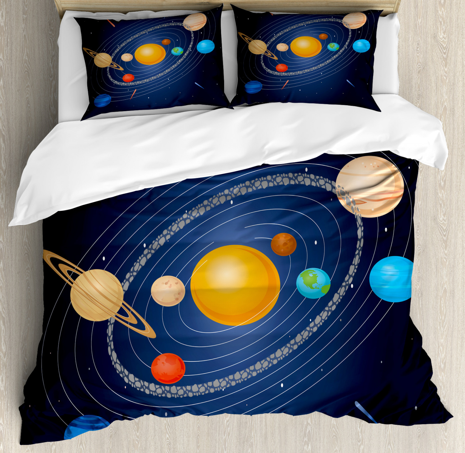 Planets Solar System Bedding