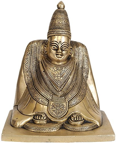 Goddess Manasa Devi - Brass Statue - Walmart.com