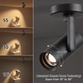 12W LED Dimmable Zoomable Ceiling Spotlight Indoor – Adjustable Beam ...