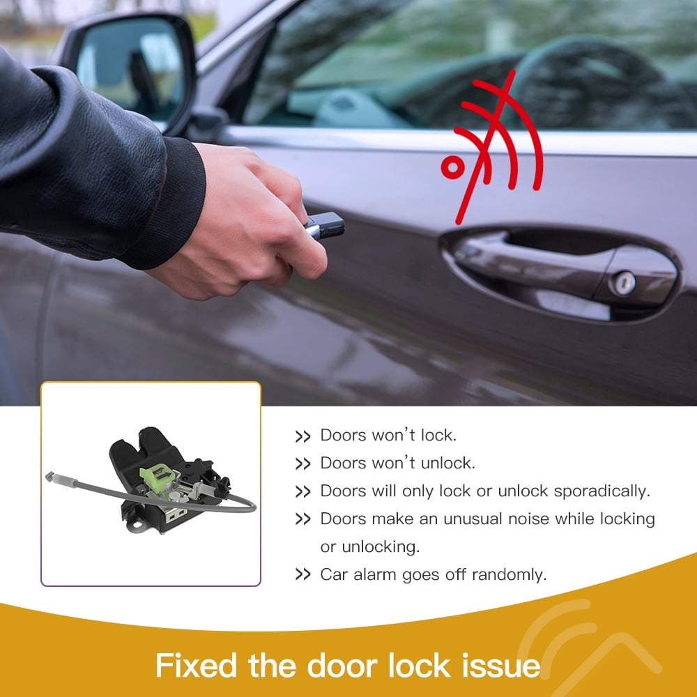 Power Door Lock Actuators Rear Trunk Door Latch Replacement Fits For ...