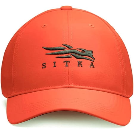 Sitka Gear Men's Ballistic Side Logo Cap Blaze Orange One Size Fits All ...