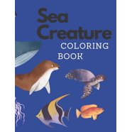 World Ocean animal coloring book: Ocean Sea Animal Life Under the Sea ...