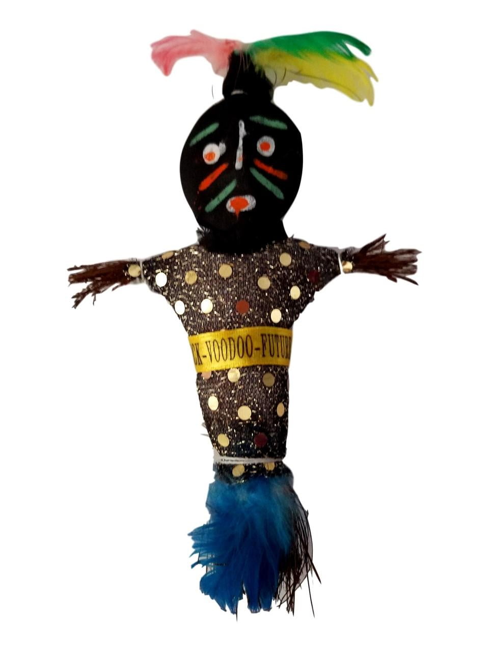 Lucky Voodoo Doll Magnet Gray Party Favor New Orleans - Walmart.com