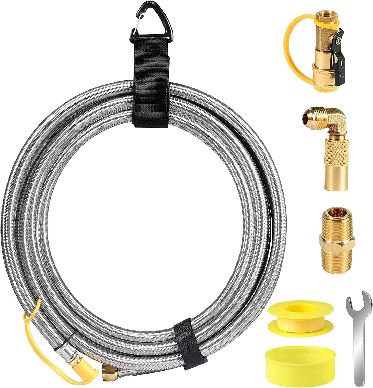 12 Quick Connect Propane Fittings NQN 12FT Propane Quick Connect Hose