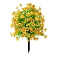 Artificial Flower Bouquet Centerpiece, Realistic Faux Floral Table ...