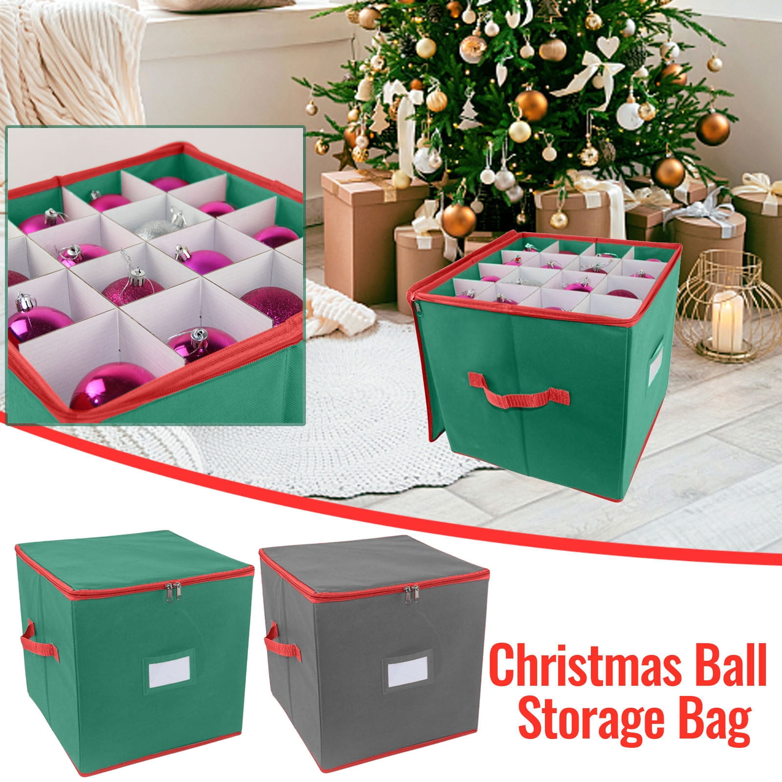 Click here for Vaidha Christmas Storage Box With 64 Compartments... prices