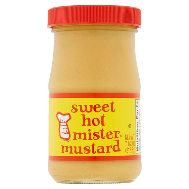 Mister Mustard Sweet Hot Mustard, 7 1/2 oz, 6 pack - Walmart.com