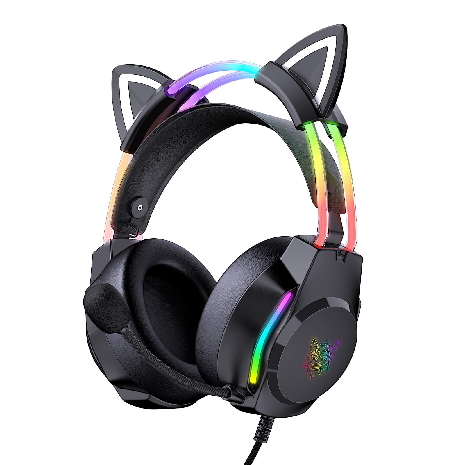 Click here for Onitoon Gaming Headset With Microphone  Cat Ears H... prices