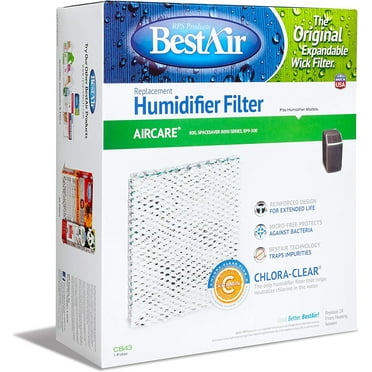 AIRCARE 1043 Super Wick Evaporative Humidifier Wick Filter with Trapmax ...