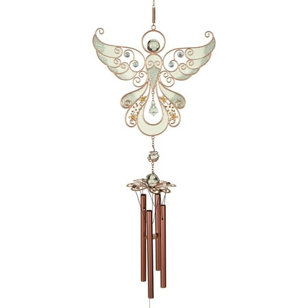 GLITTERING DIAMOND Angel Wind Chime, 37" Tall, by AngelStar 72663 ...