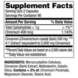 Spring Valley Cinnamon Plus Chromium Dietary Supplement Capsules for ...