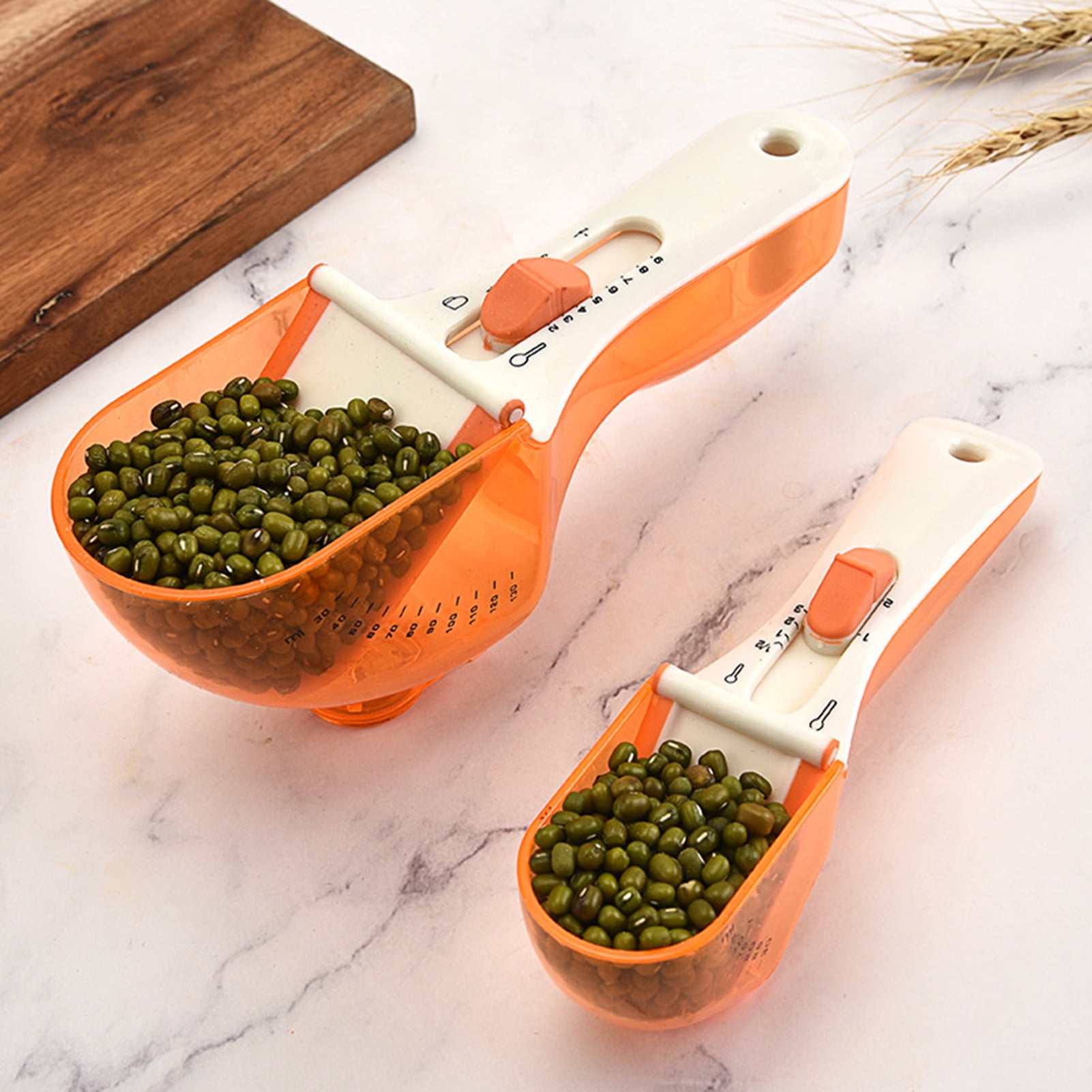 Hesroicy Adjustable Measuring Spoon with Scale Accurate, Ergonomic, and ...