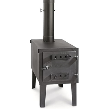 Danchel Outdoor T6 100% Titanium with Chimney Pipe, 4.4 lbs Ultralight ...