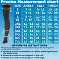 Unisex Compression Stockings 20-30mmHg by Absolute Support - Black, XL ...