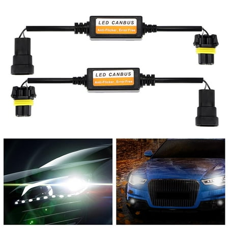 Vehicle LED Headlight Decoder H8/H9/H11 Error Free Capacitor Error Anti ...