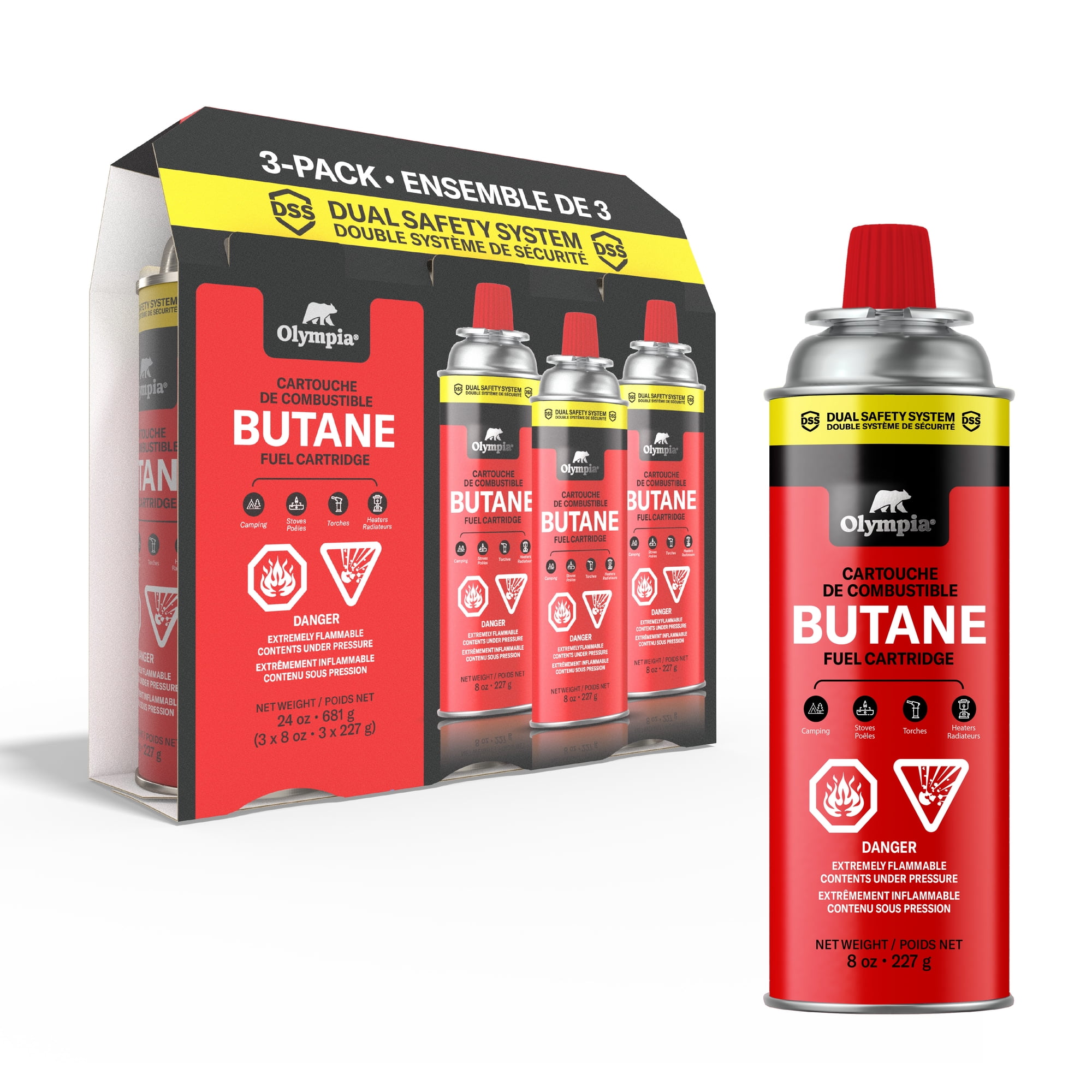 Click here for Olympia Butane. 227g. Gas Cartridge For Portable S... prices