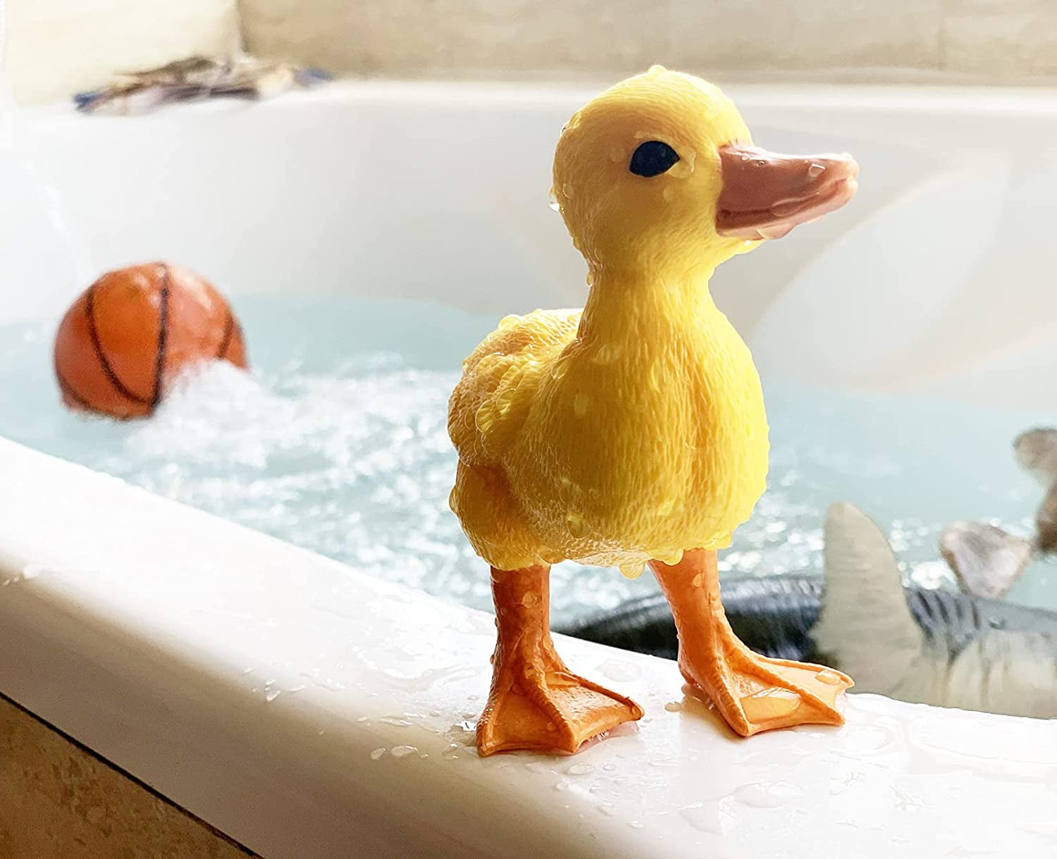 Patos de goma Granja Figuras de animales realistas Patito Patito ...