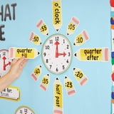 Eureka® Telling Time Bulletin Board Set, 53 Pieces - Walmart.com