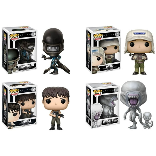 Funko POP! Movies - Alien: Covenant Vinyl Figures - SET OF 4 (Neomorph ...