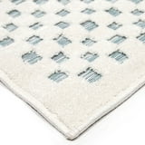 Simply Southern Cottage Lecompte 8' X 10' Light Blue High Low Area Rug ...