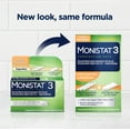 Monistat, 3 Day Yeast Infection Treatment, suppository & cream, 3pk ...
