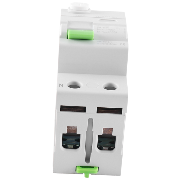 AC 2P 6KA RCCB RCD 230V Residual Current Circuit Breaker Differential ...