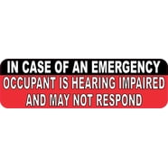 5inx5in Red First Aid Sticker Vinyl Medical Emergency Sign Decal ...