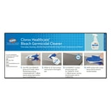 Clorox Healthcare Bleach Germicidal Cleaner, 32 Ounce Spray Bottle ...