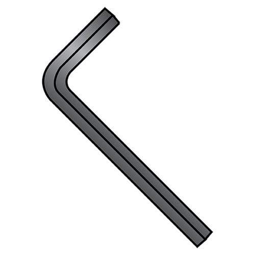 M6 Metric Hex Key Wrench Short Arm Plain (Pack Qty 50) BC-M6KHS ...
