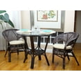 Sk New Interiors Pelangi Dining Set Of 2 Natural Rattan Wicker