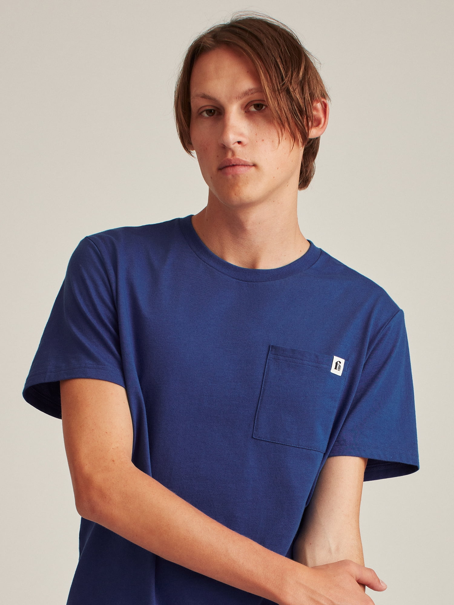 Bonobos Fielder Men's and Big Men's Short Sleeve Pocket Tee, Up to Size ...