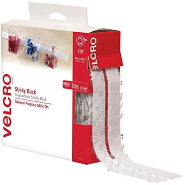 VELCRO Brand - Sticky Back Hook and Loop Fasteners – Peel and Stick ...