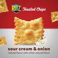 RITZ Toasted Chips Sour SBF3 Cream and Onion Crackers, Bulk Individual ...