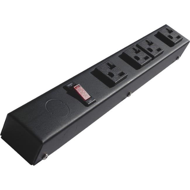 12 in. 4-Outlet Metal Power Strip Switch, 20A | Walmart Canada
