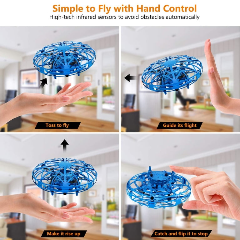 Flying Spinner Mini Drone Hand Operated Drones For Kids, 51% OFF