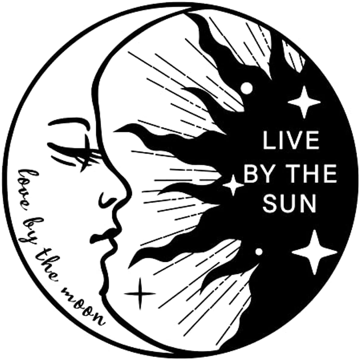 Sun And Moon Together Love