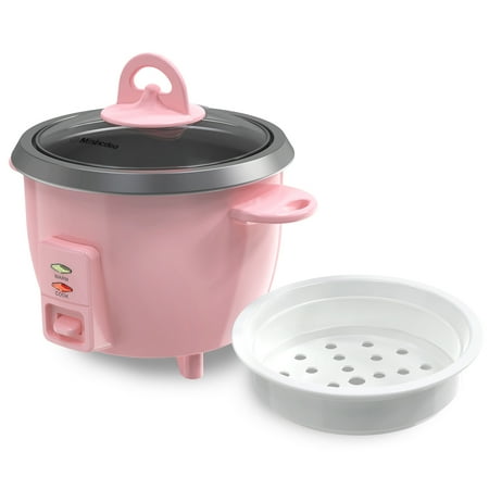 Mishcdea rice cooker & Food Steamer，Electric Nonstick Rice Cooker 3 ...