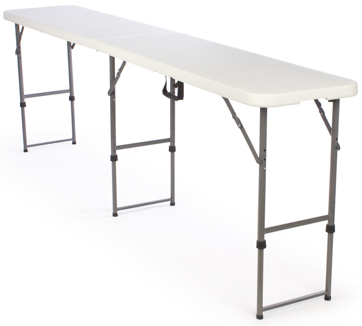 Adjustable-Height Folding Tables Are Portable and Can Be Adjusted to 3 ...