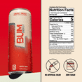 Raw Nutrition Bum Energy Drink Cherry Frost 12 fl oz 12 Pack with ...