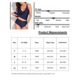 Rosvigor Tankini Swimsuits For Women Tummy Control Bathing Suits Two