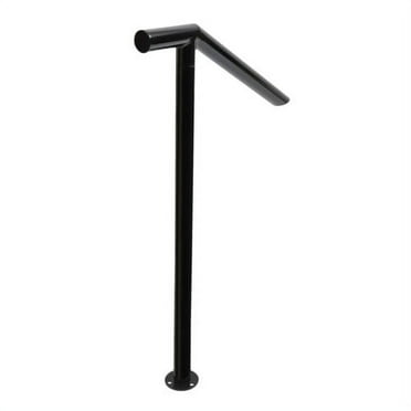 Ktaxon Wrought Iron Handrail for 1-4 Outdoor Steps - Simple Design ...