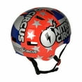 Hyper Nitro Circus Multi-Sport Helmet , Youth, Red, Blue, and Silver ...