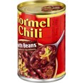 HORMEL Chili with Beans, No Artificial Ingredients, 15 oz Steel Can ...