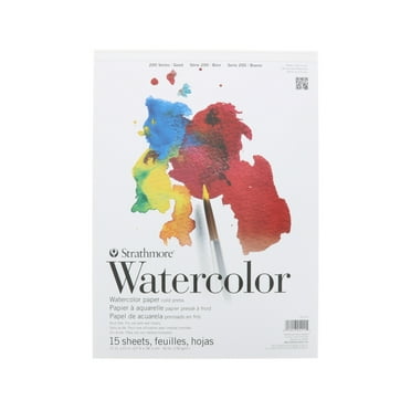 Strathmore Watercolor Paper 300 Series, Classroom Value Pack, 9in x ...